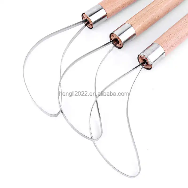 Curved Head Large Handle Scraper - Durable & Versatile Tool