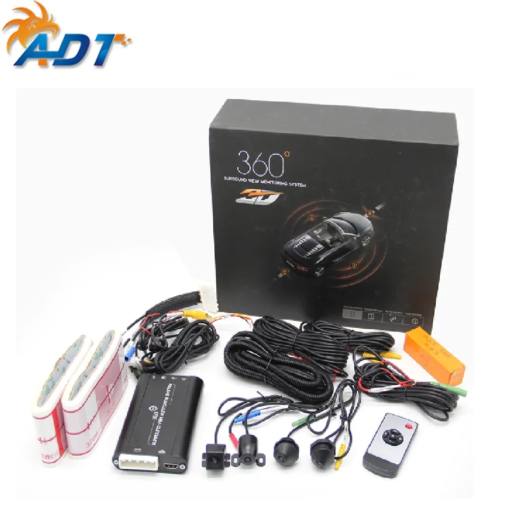 Adt Universal 4 Cameras Hd 1080p Recorder Surround View Monitoring ...