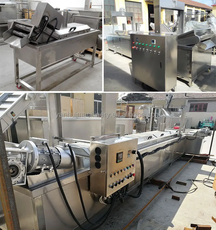 Continuous Conveyor Belt Samosa Frying Machine - Buy Continuous Fryer ...
