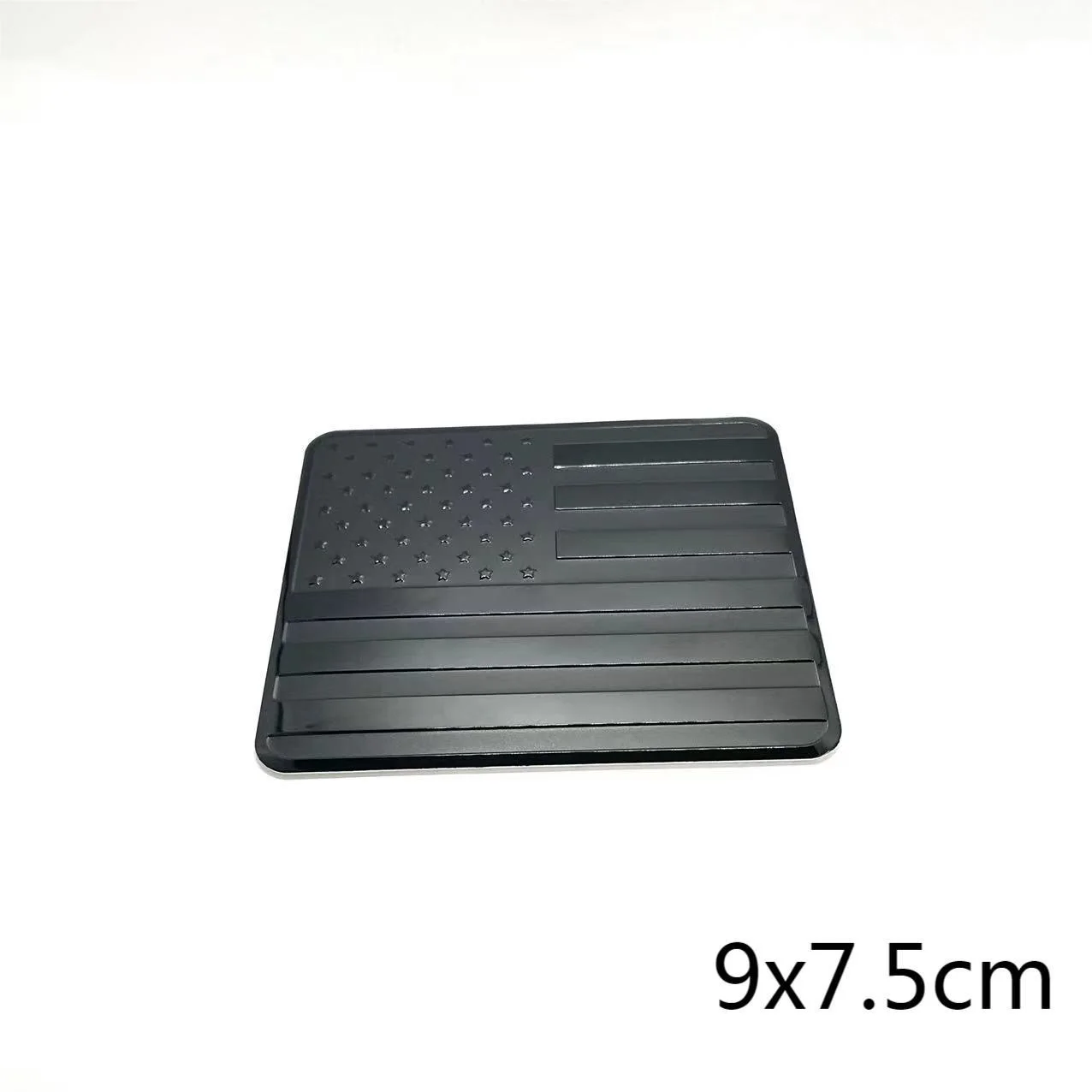 New Paint Aluminum Car Emblem Usa America Flag Car Badge Custom Logo 3. ...