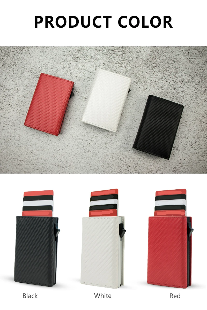 Ultrathin Bifold RFID Blocking Smart Wallet for Men Front Pocket Air ...