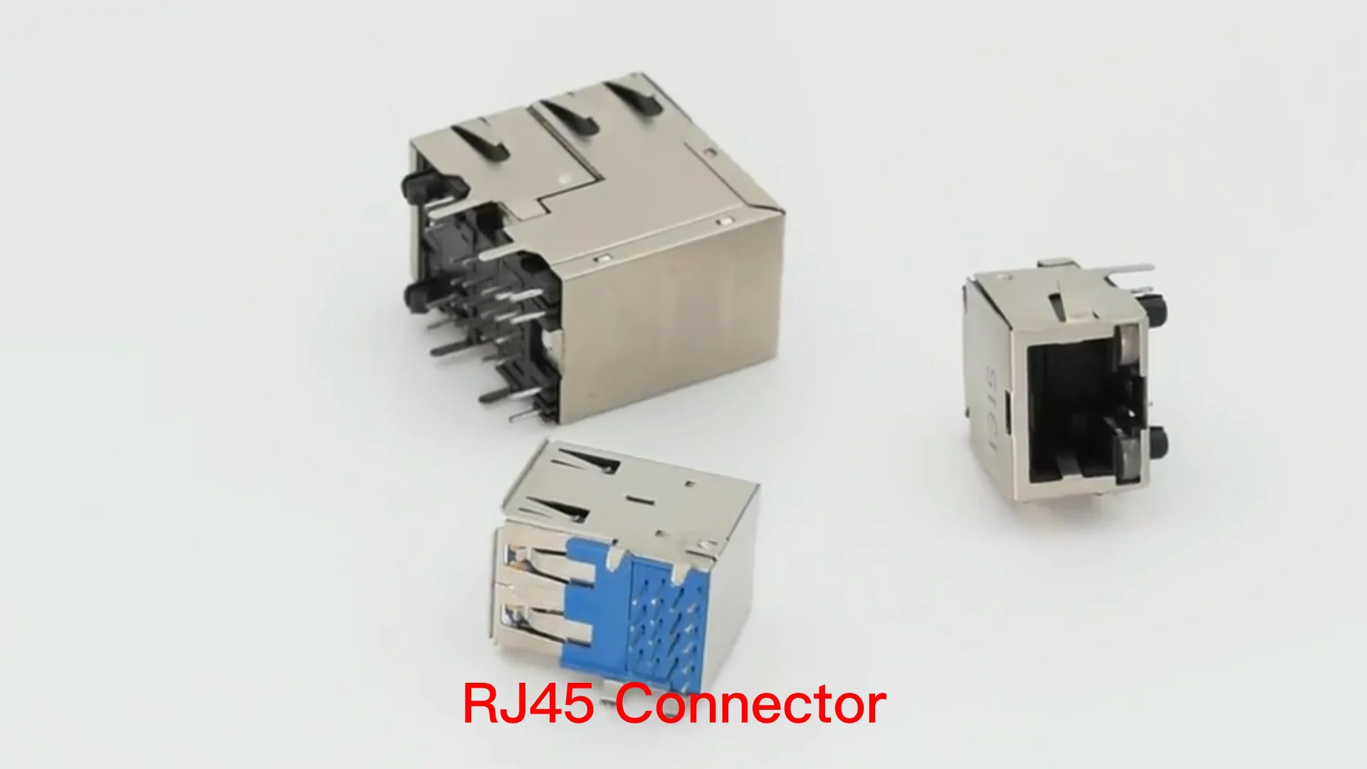 Ethernet Connector Rj45 Rj11 6p6c Single Port Modular Jack Rj45 Pcb ...