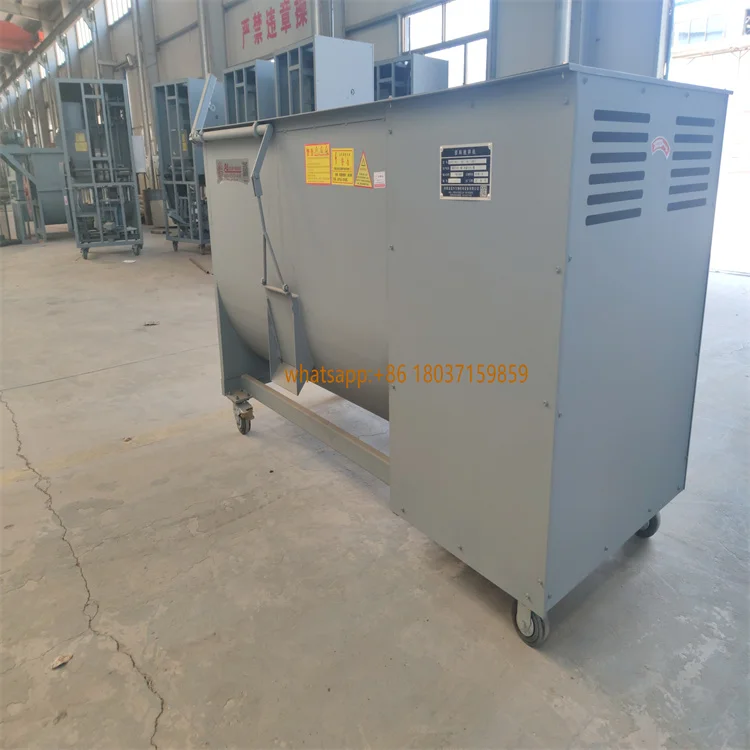 Industrial Mushroom Mixing Machine Compost Sawdust Substrate Mixer ...