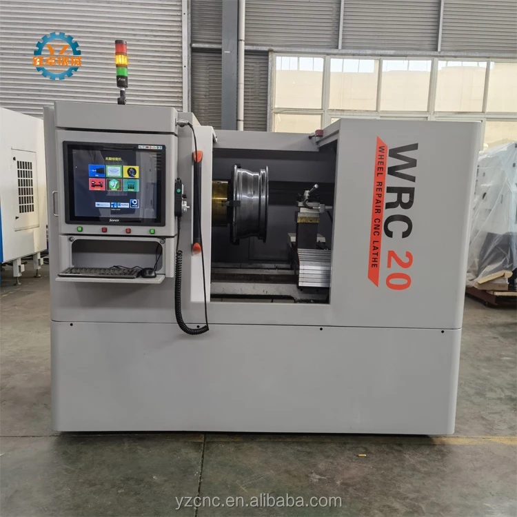 Diamond Cutting Vertical Cnc Automatic Car Alloy Wheel Repair Machine ...