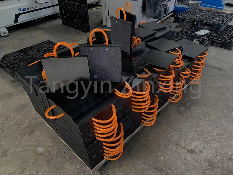 Durable Round Plastic Crane Pads - Xinxing Outrigger Support