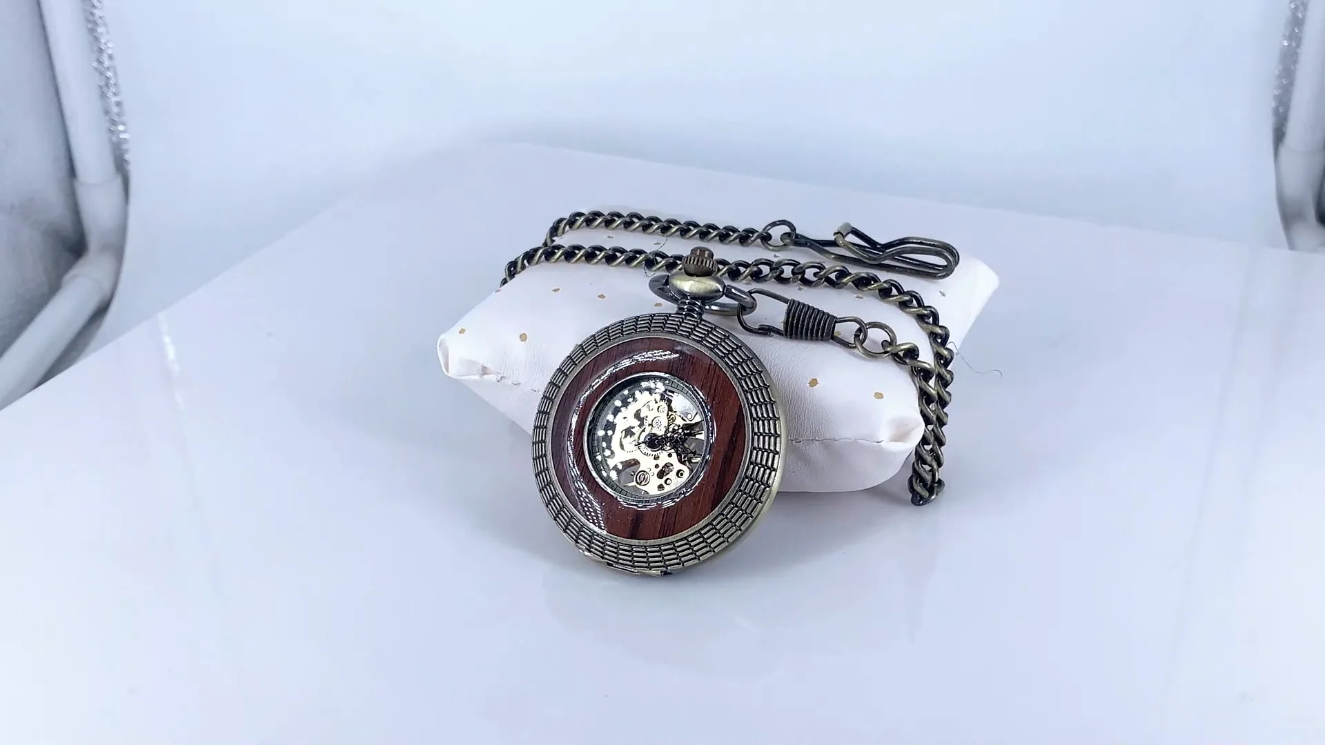 Boshiya Antique Mechanical Wooden Pocket Watch - Buy Pocket Watch ...