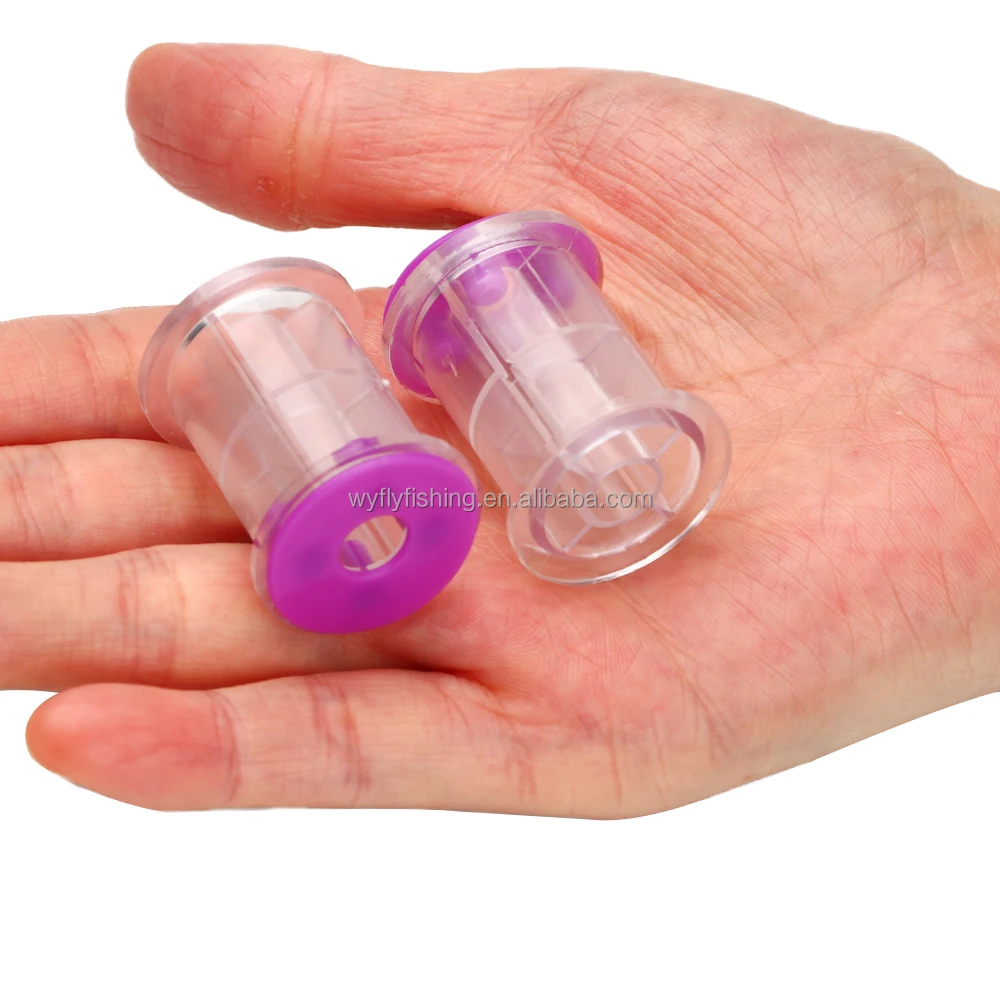 Light & Strong Plastic Empty Bobbin Spool For Fly Tying Tools - Oem