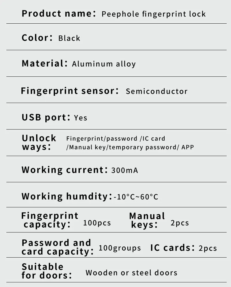 TTLOCK APP Digital Electric Doorlock - Secure Your Home