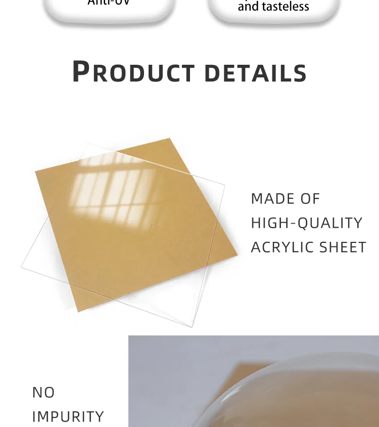 Plastic Domes Skylight Polycarbonate Sphere - Durable & Clear