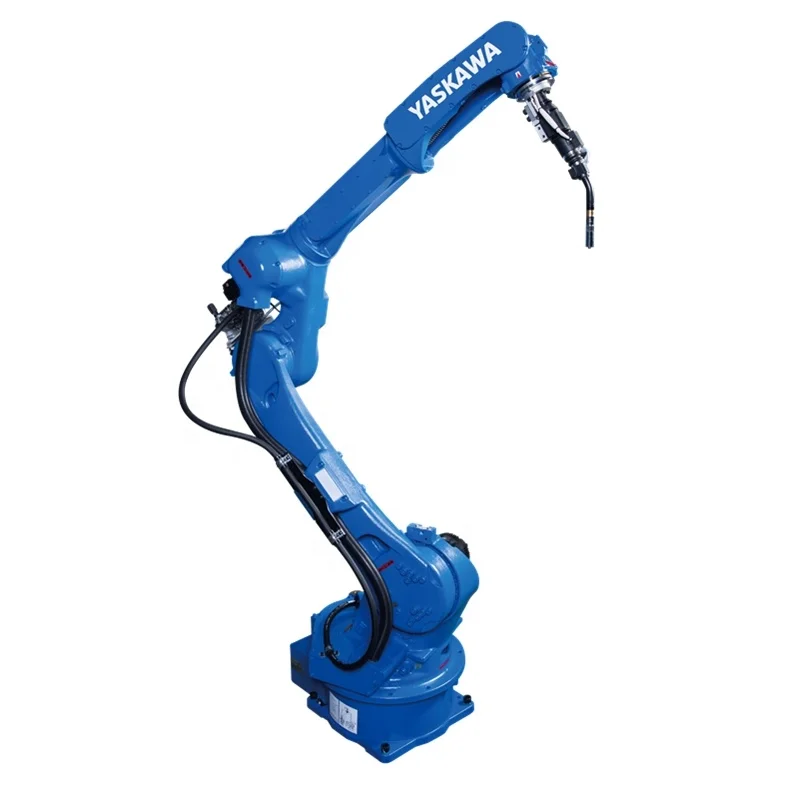 JSR welding excavator robot gantry workstation Yaskawa motoman AR2010 ...