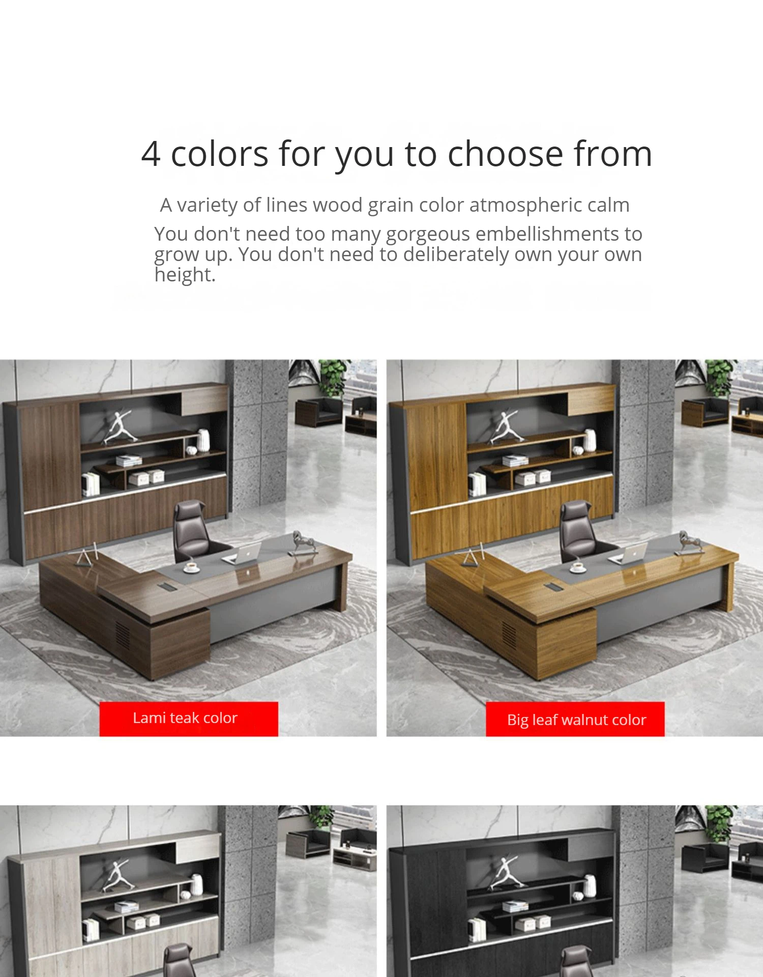 Executive Desk Office Table boss Executive Desk l Shaped Office Table l ...