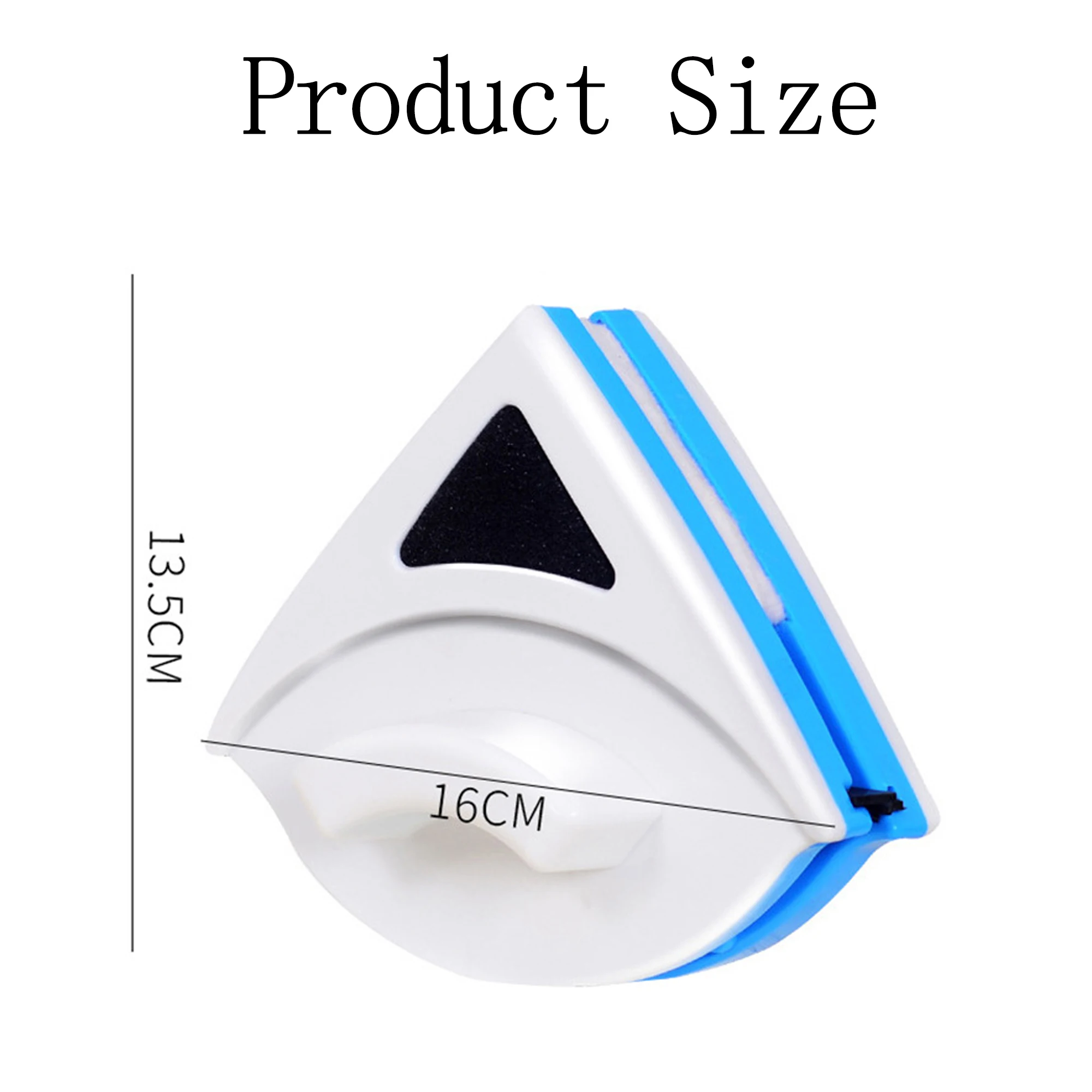 Double Sided Glass Eraser Magnetic Window Cleaner Double Layer Glass ...