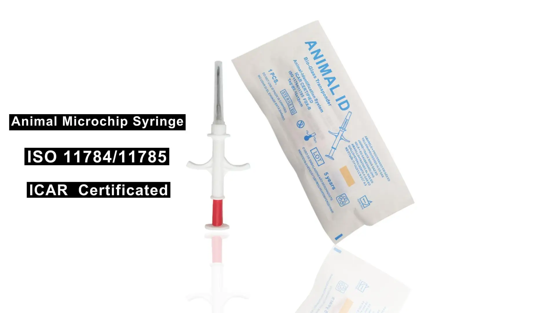 134.2khz Rfid Animal Chip Pet Id Injectable Microchips For Dogs Cats 2 ...