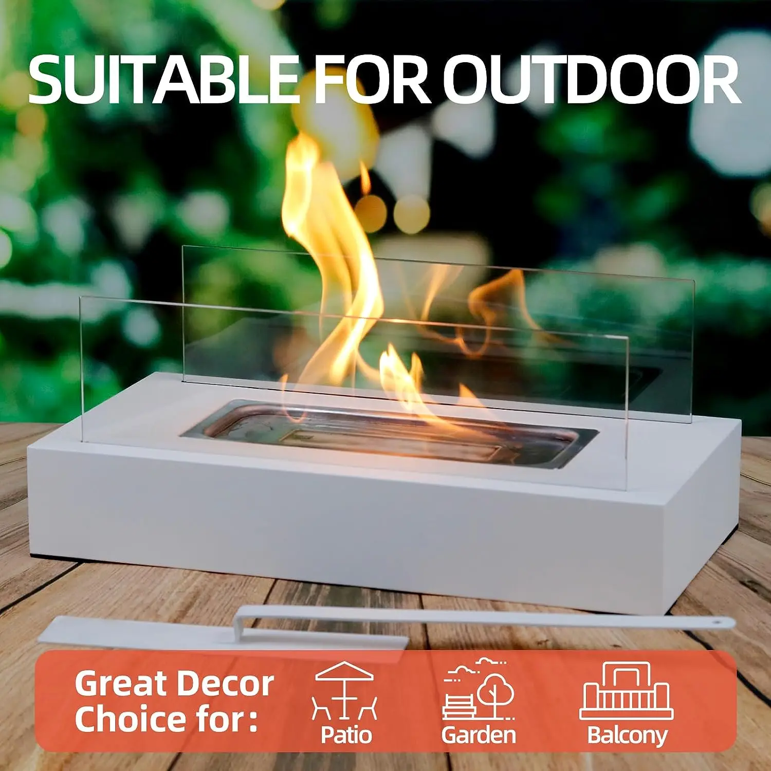 Tabletop Fire Pit For Christmas Decorations Indoor Mini Table Top ...