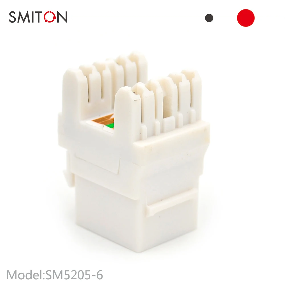 Rj45 Cat6 Utp Network Module Ethernet 8p8c Cat6 Keystone Jack - Buy ...
