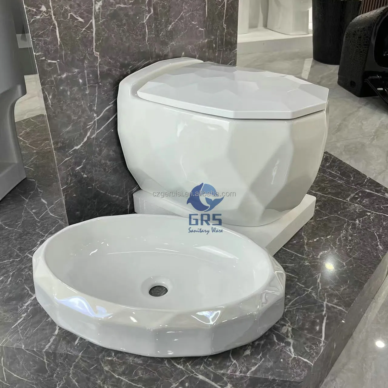 Bathroom Asian China Modern New Design Football Shape Style Ceramic P ...