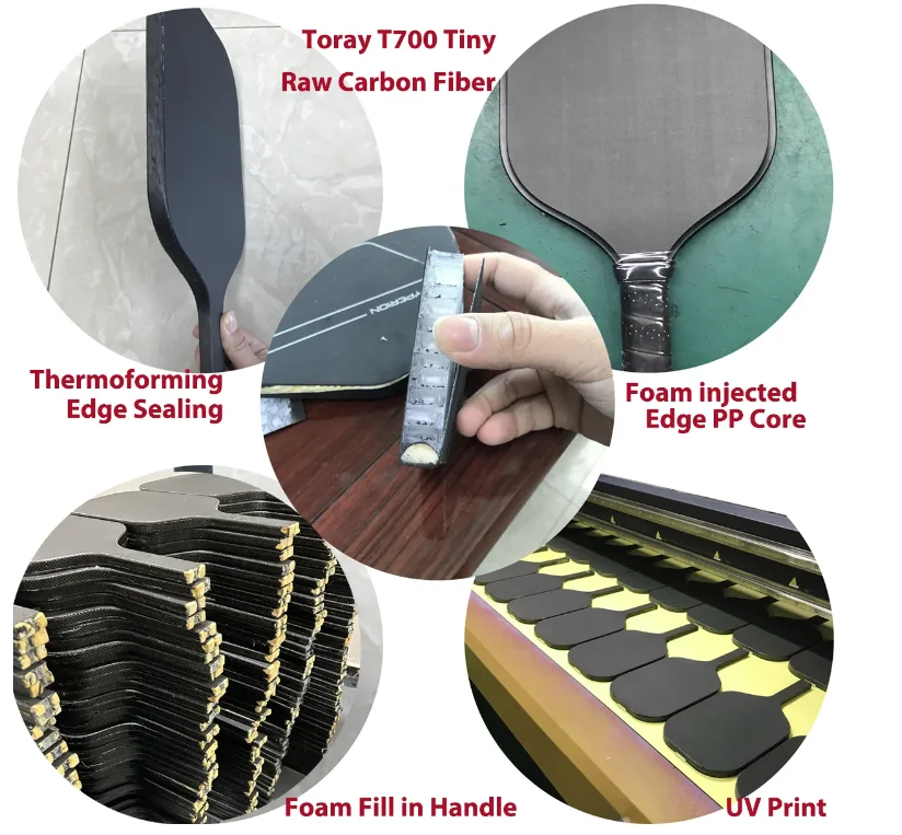 Usapa Approved Thermoformed Toray T700 Eva Foam Edgeless Raw Carbon ...