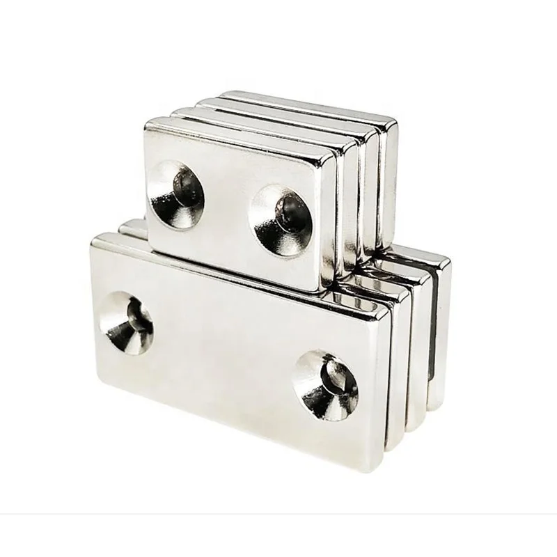 Gold Supplier Super Strong Magnetic Rectangular Countersunk Screw Hole ...