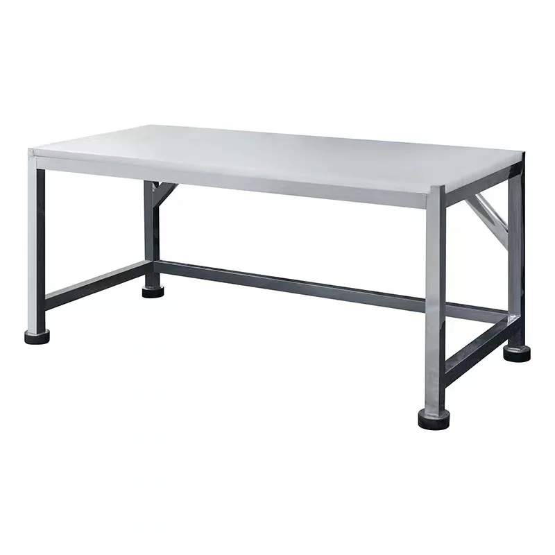 Two Layers Commercial Sus304 Pe Board Meat Cutting Table Sorting Work ...