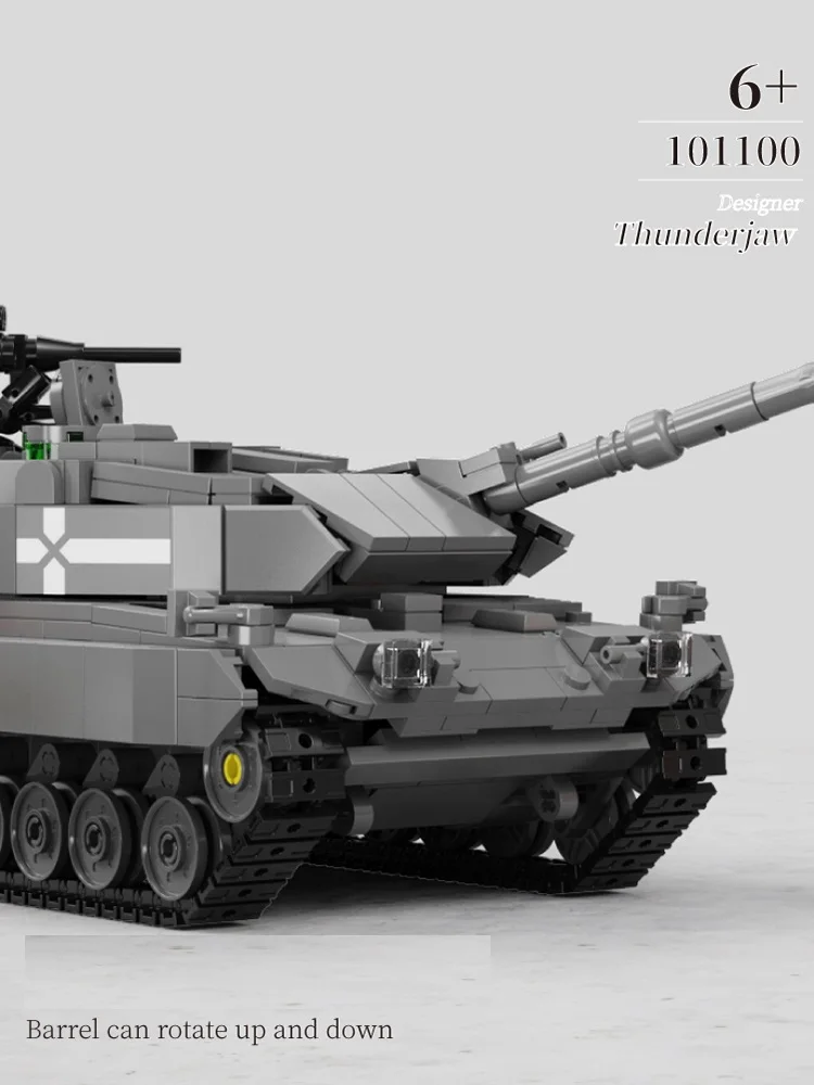 Diy Assembling Leopard 2A7 Ice and Snow Horse tank Military Army Model ...