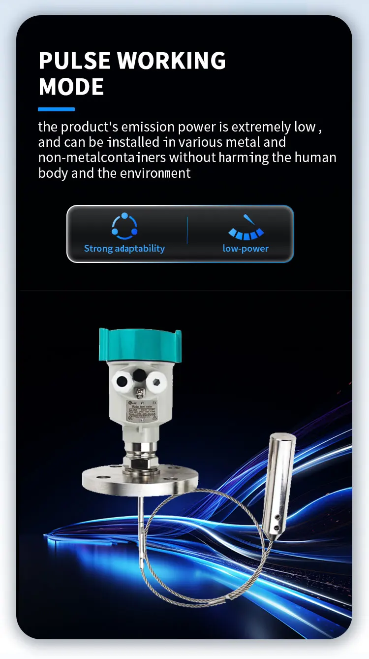 SENTEC Guided Wave Radar Level Transmitter Gauge Guided Wave Radar ...