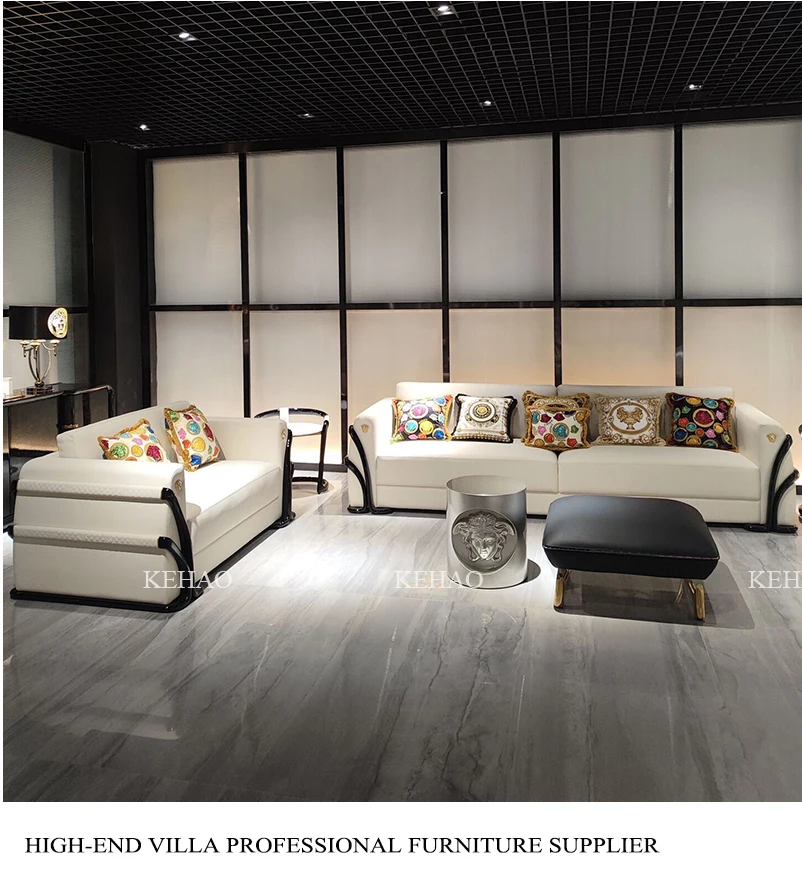 Versaces Design Sofa Set - Modern Luxury for Living Room