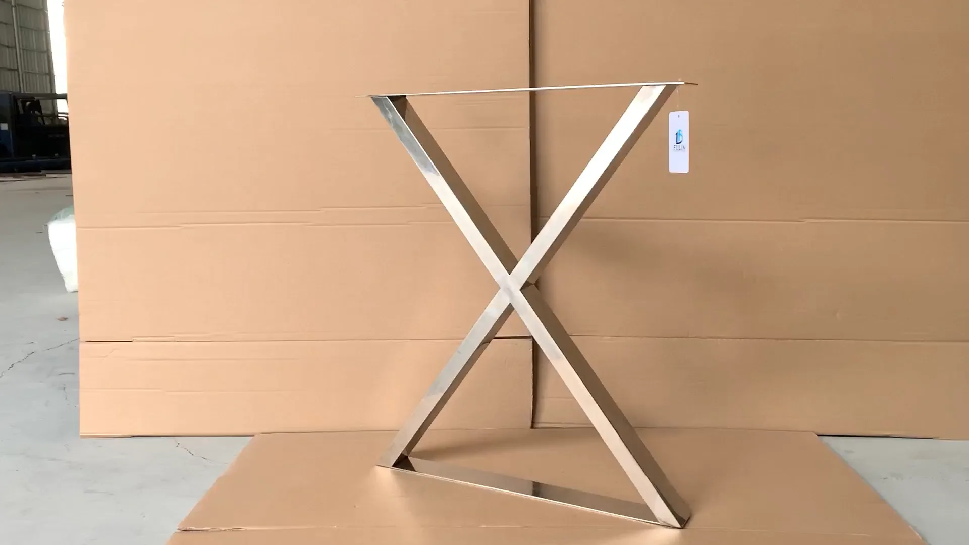 Factory Price Customize Shiny Square Iron Stainless Steel Table Legs ...