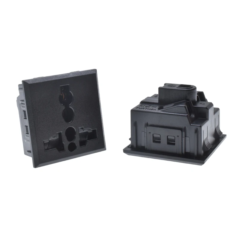 Universal Power Socket 13a 250v Multifunction Uk Eu Us Au Self-assembly ...