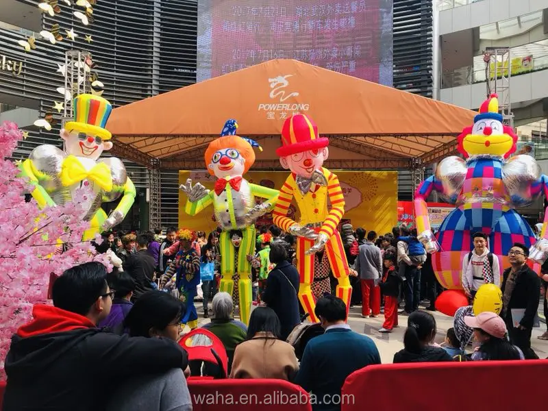High Quality Inflatable Circus Prop Clown Puppet Inflatable Carnival ...