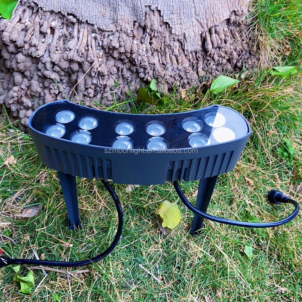 48W RGB LED Tree Lights - IP65 Waterproof Outdoor Palm Tree Lighting - OEM