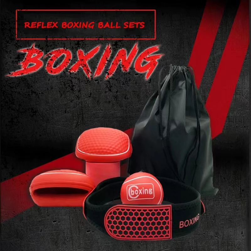 Head Band Boxing Reaction Ball Speed Reflex Fight Ball For Training ...