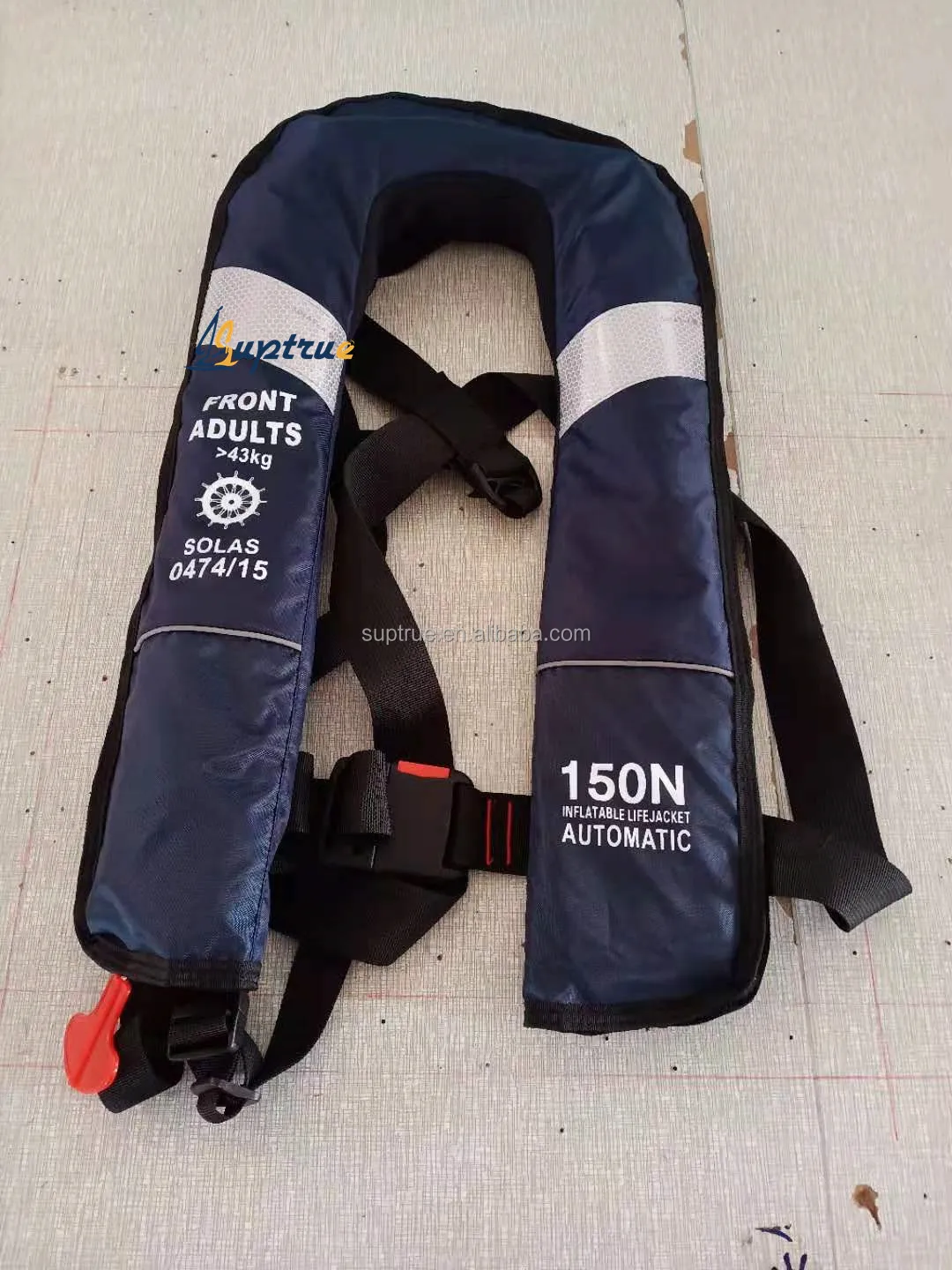 Personalized Water Safety Life Jacket - 150N Inflatable Vest