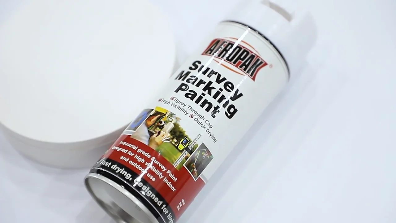 500ml Aerosol Spray Upside-down Inverted Survey Marking Paint - Buy Resin Road Hot Melt Upside ...