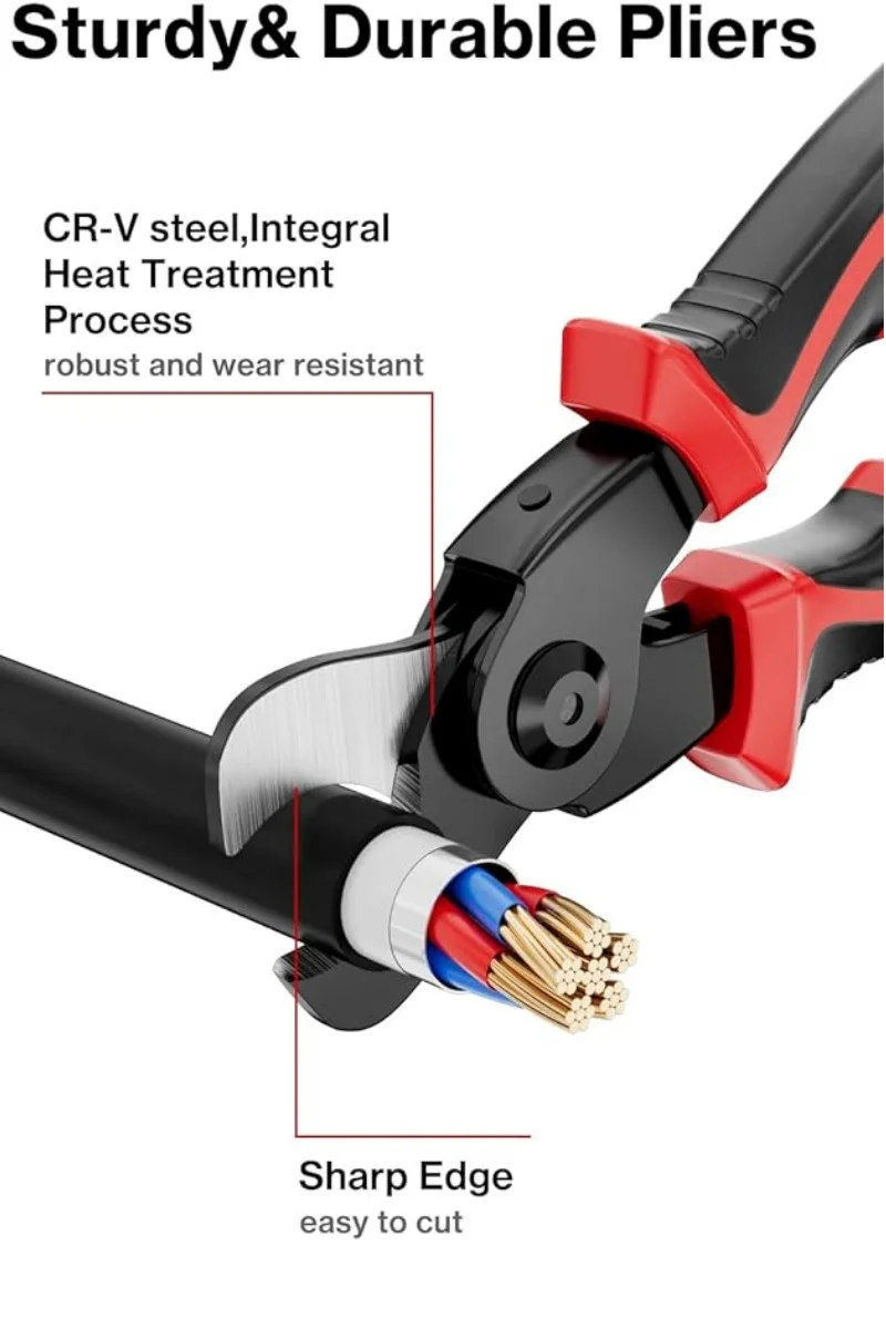 High Quality 5 In 1 Combination Interchangeable Pliers Kit Portable ...