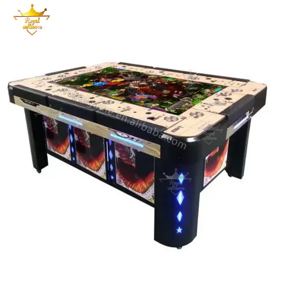 US Popular Fish Game Arcade Cabinet 8 Player 10 Player Fish Table Fish ...
