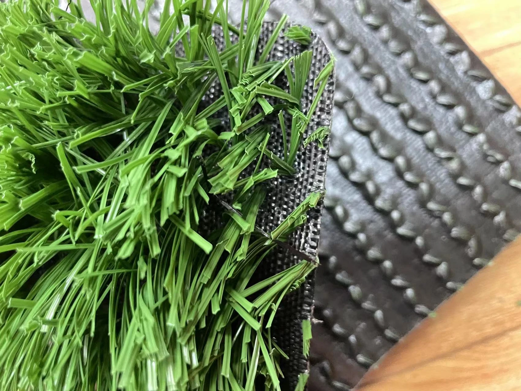 Tianlu 50mm Football Soccer Turf Grass Pu Backing For Football Soccer ...