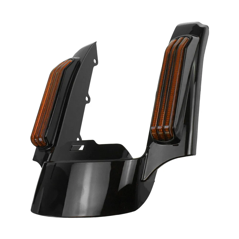Motorcycle Led Light Rear Fender Fascia Set For Harley Touring Street ...