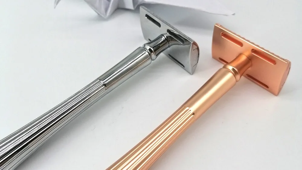 Custom Double Edge Blade Portable Safety Razor Colorful Men's Shaving ...