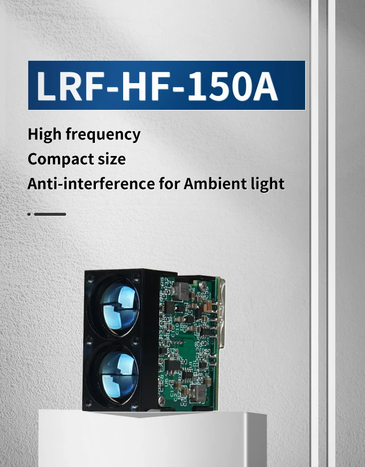 Mini Laser Distance Measuring Sensor High Frequency Dtof Serial Port ...