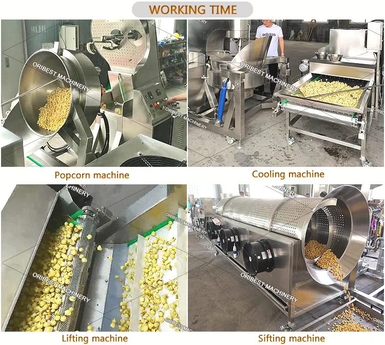 High Productivity Popcorn Machine - Oribest Machinery