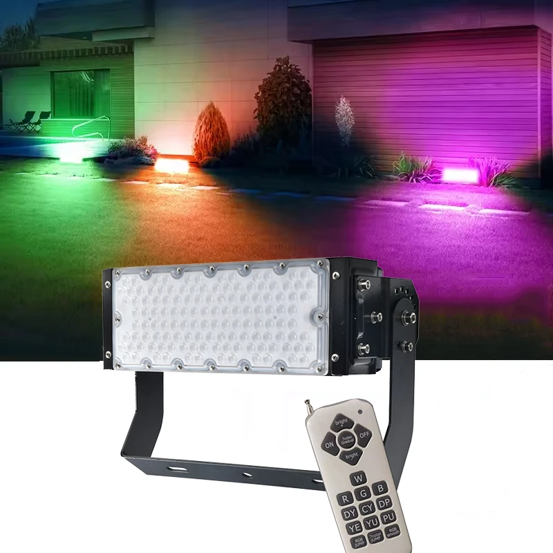 Rgb Waterproof Dimmable Color Changing Led Flood Light - Ip65 For ...