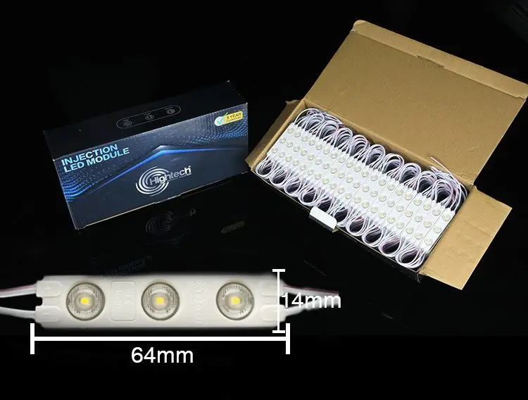 Super Bright Led Module Light Strip Tape Lamp 12v 1.5w Injection Pvc ...