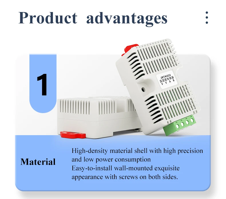 Rs485 Modbus Temperature Sensor Modbus Temperature Instruments For Greenhouse Ambient ...