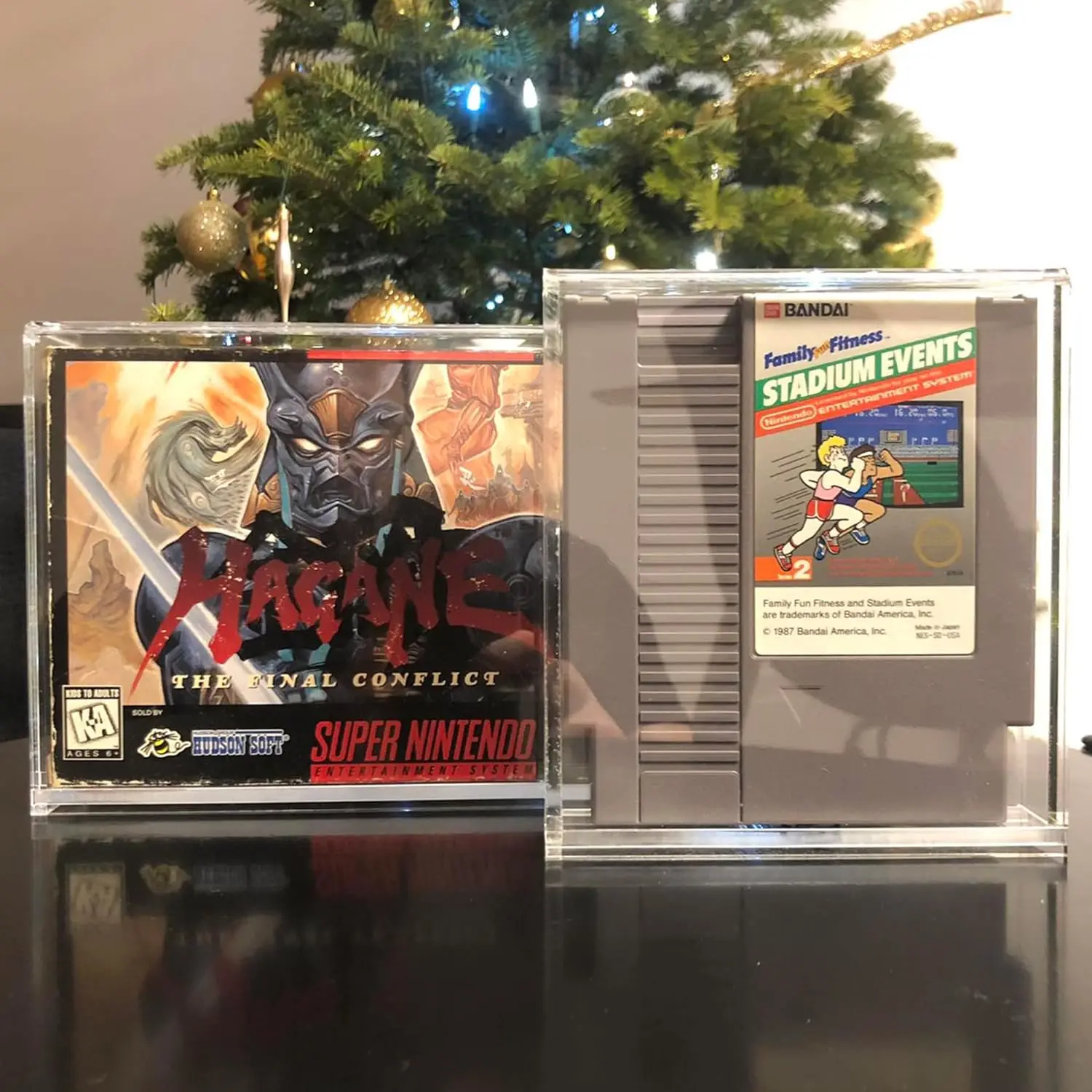 4MM Thick Acrylic Display Protector Compatible Nintendo NES Game ...