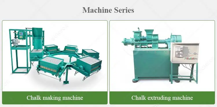School 800 Mold Production - Efficient Chalk Making
