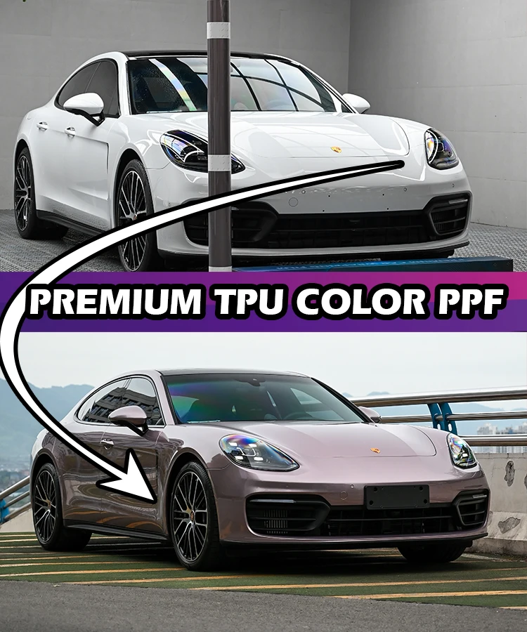 HEY FILM TPU Royal Green Colored PPF Paint Protection Film Color PPF ...