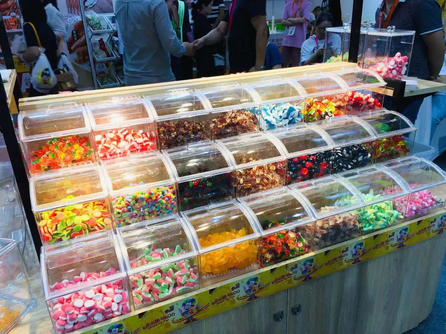 Grocery Store Display Equipment Dry Food Bins Bulk Candy Bins - Buy ...