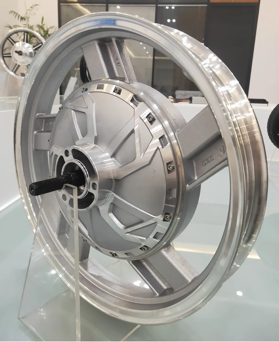 Electric Motorcycle Hub Motor 17 Inch - 2kw Conversion Kits