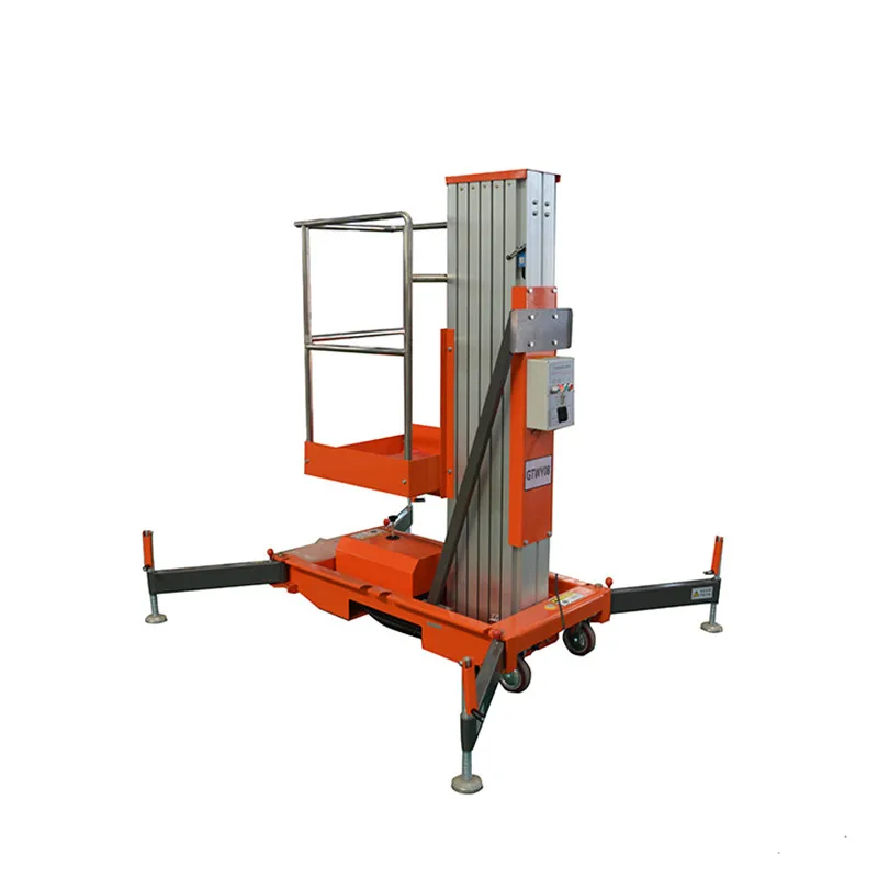 6-12m 300kg Hydraulic Drywall Manlift Electric Elevator for Sale ...