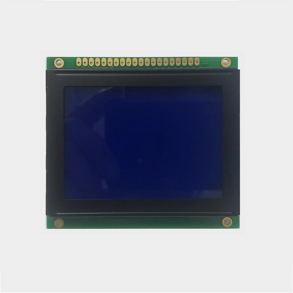 Monokrom 128x64 Desain Grafis 12864 Kisi Monokromatik Mikro Layar Lcd ...